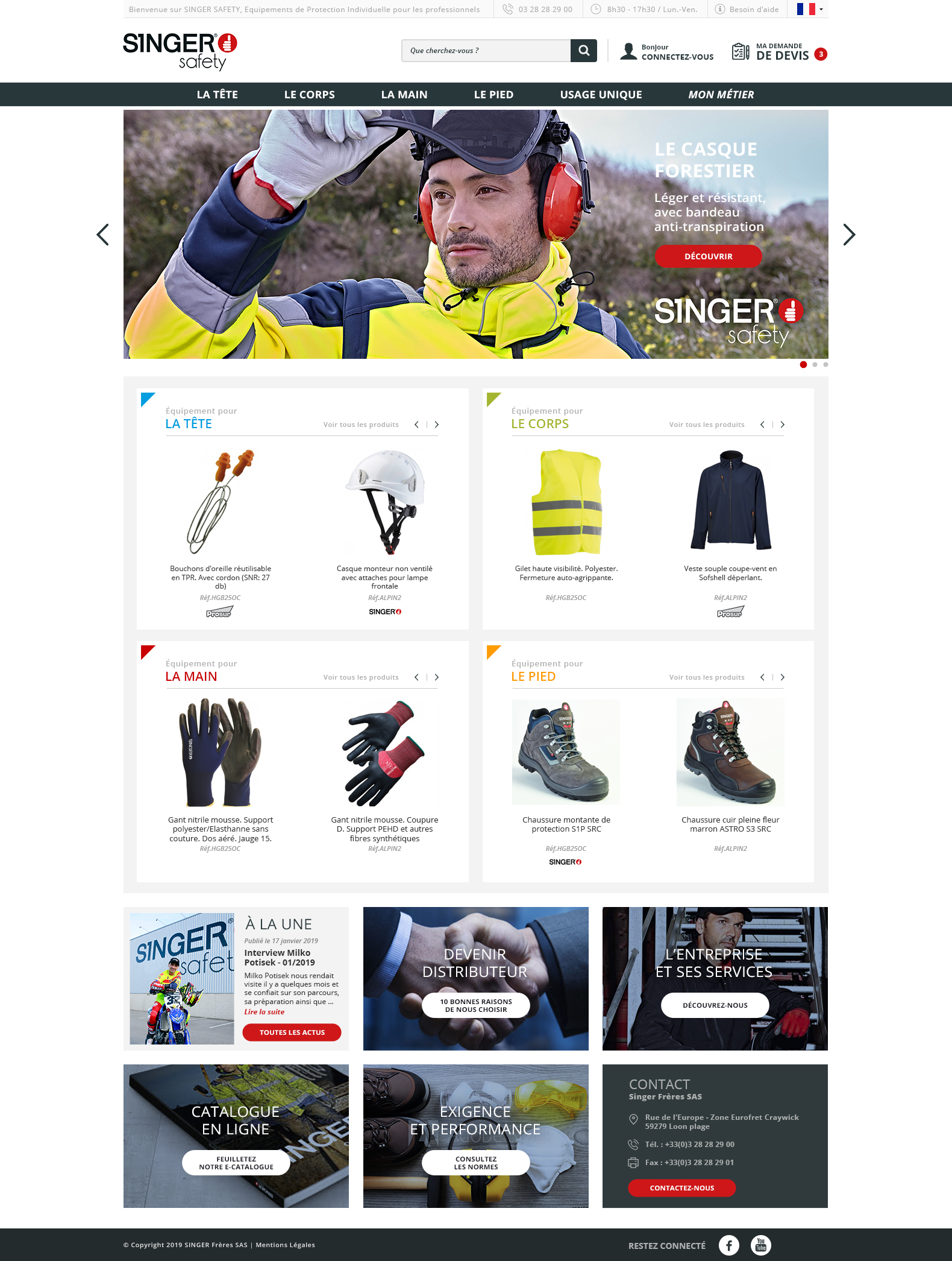 Singer Safety – bien fait.